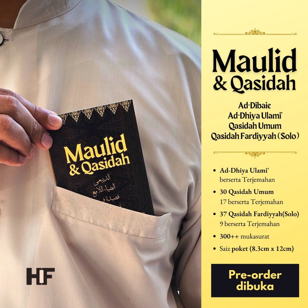 Kitab Maulid & Qasidah, Hobbies & Toys, Books & Magazines, Religion ...