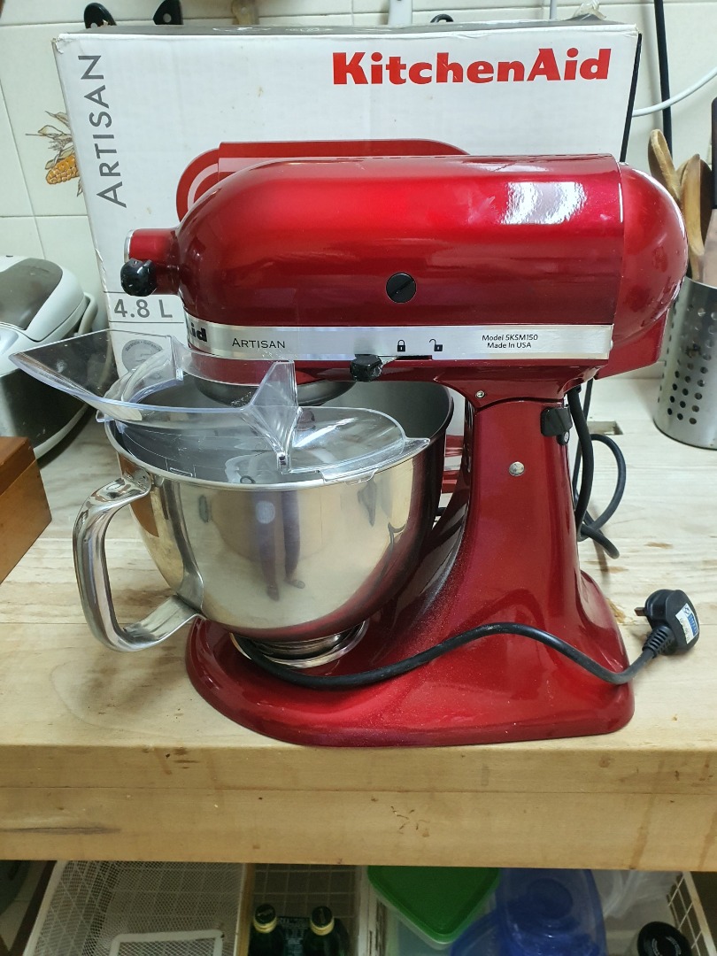 Kitchenaid Artisan Stand Mixer with ice cream maker and pasta roller set., TV & Home Appliances ...
