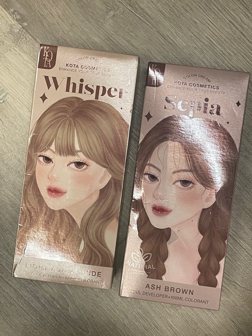KOTA Hair Dye : Sepia, Whisper, Beauty & Personal Care, Hair on Carousell