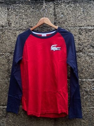 lacoste big side logo, Men's Fashion, Coats, Jackets and Outerwear on ...