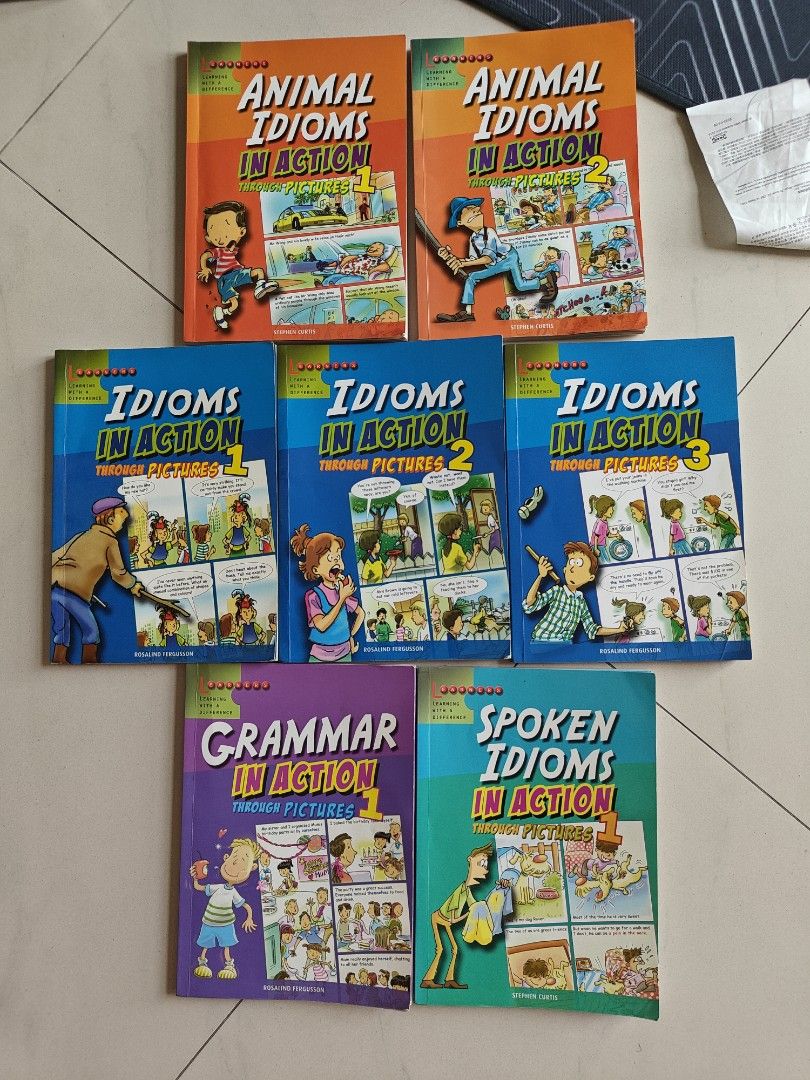 Learners idioms book, Hobbies & Toys, Books & Magazines, Children's ...