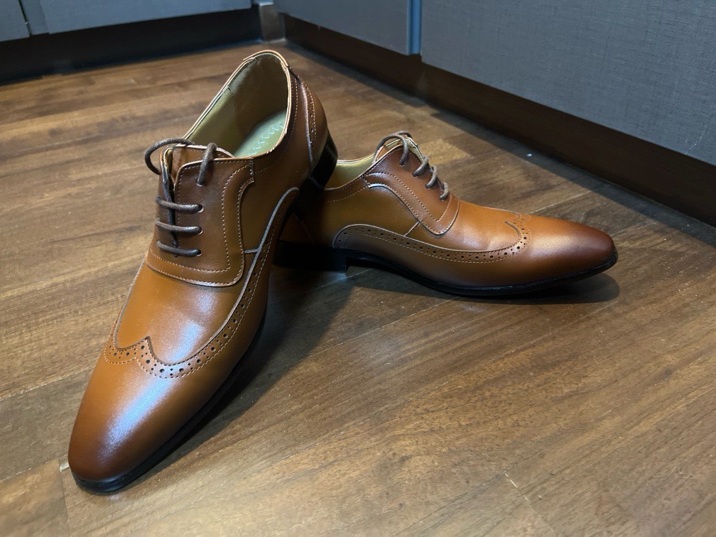 Brown Dress shoe / Leather shoes , Men's Fashion, Footwear, Dress Shoes ...