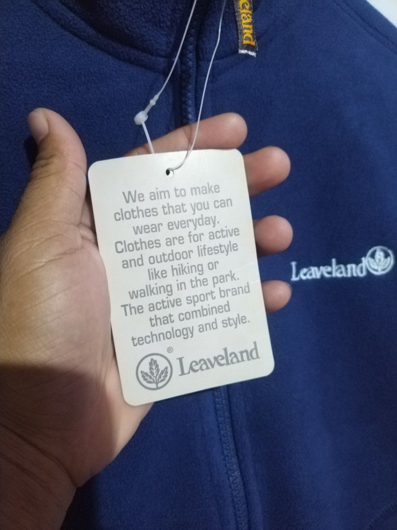 Leaveland Fleece Jacket, Men's Fashion, Coats, Jackets and Outerwear on ...