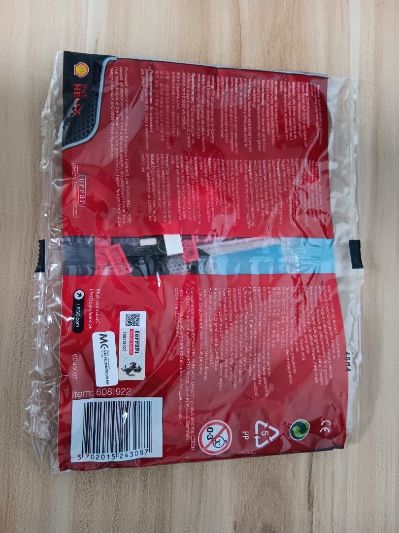 LEGO 2015 SHELL FERRARI 40190 Ferrari F138, Hobbies & Toys, Toys ...