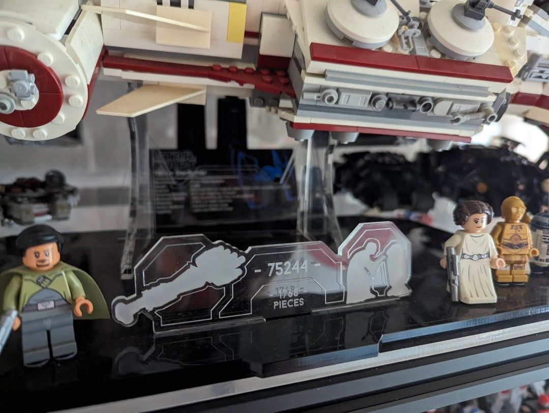 LEGO Star Wars Tantive IV 75244 aka Blockade Runner with custom acrylic ...