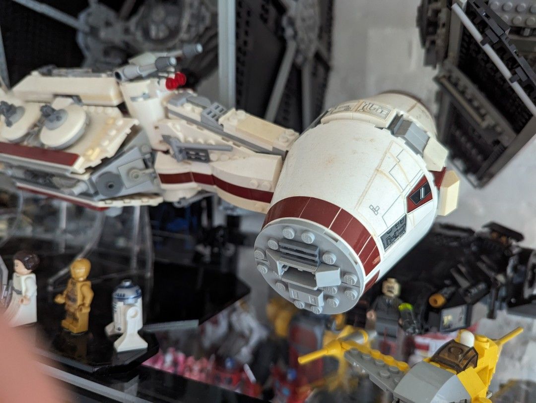 LEGO Star Wars Tantive IV 75244 aka Blockade Runner with custom acrylic ...