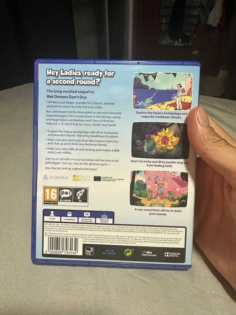 Leisure Suit Larry Wet Dreams Dry Twice, Video Gaming, Video Games ...