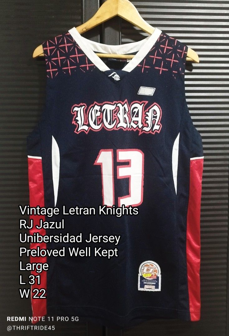 Letran Knights Jersey, Men's Fashion, Activewear on Carousell