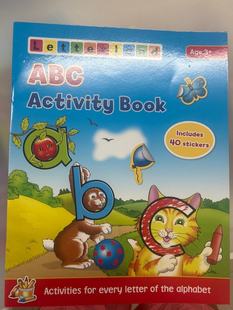 Letterland ABC phonics activity book, Hobbies & Toys, Books & Magazines ...