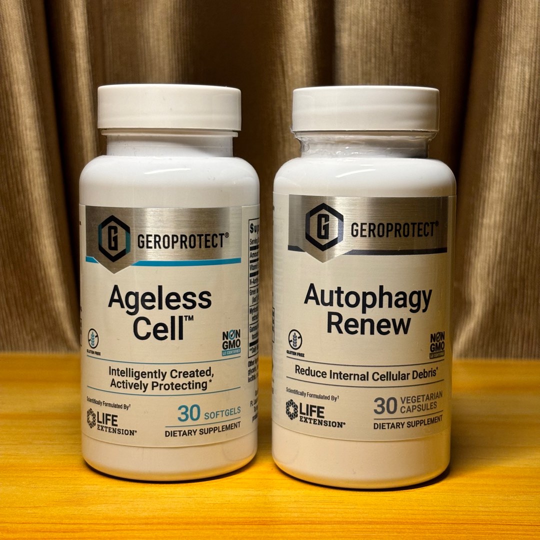 Life Extension Geroprotect Ageless Cell & Autophagy Renew Dietary ...