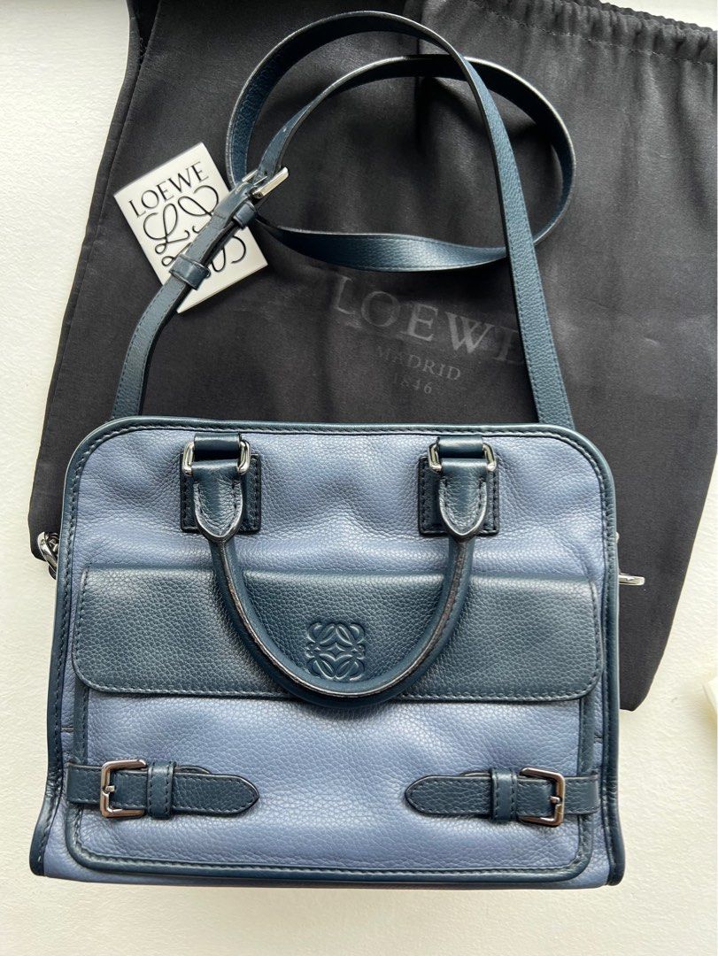Loewe blue cruz bag authentic, Luxury, Bags & Wallets on Carousell