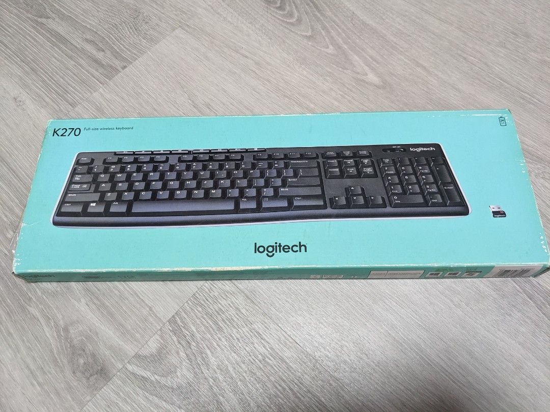 Logitech K270 Keyboard, Computers & Tech, Parts & Accessories, Computer Keyboard on Carousell