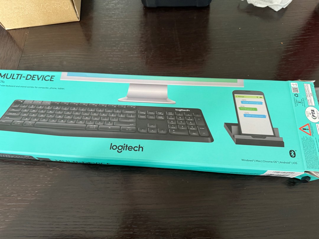 Logitech K375 keyboard, Computers & Tech, Parts & Accessories, Computer ...