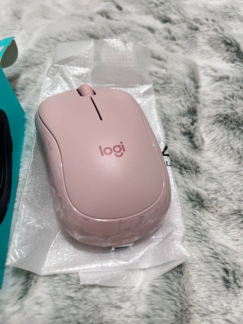 Logitech M221 wireless mouse - pink, Computers & Tech, Parts ...