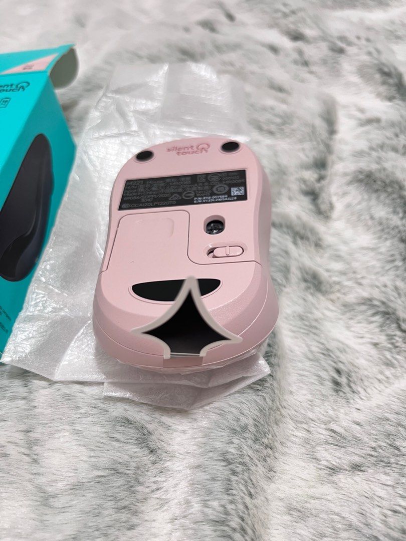 Logitech M221 wireless mouse - pink, Computers & Tech, Parts ...