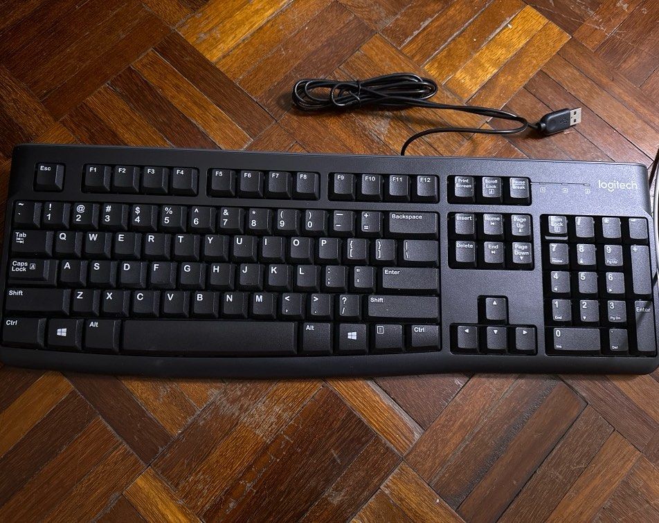 Logitech USB Keyboard, Computers & Tech, Parts & Accessories, Computer ...
