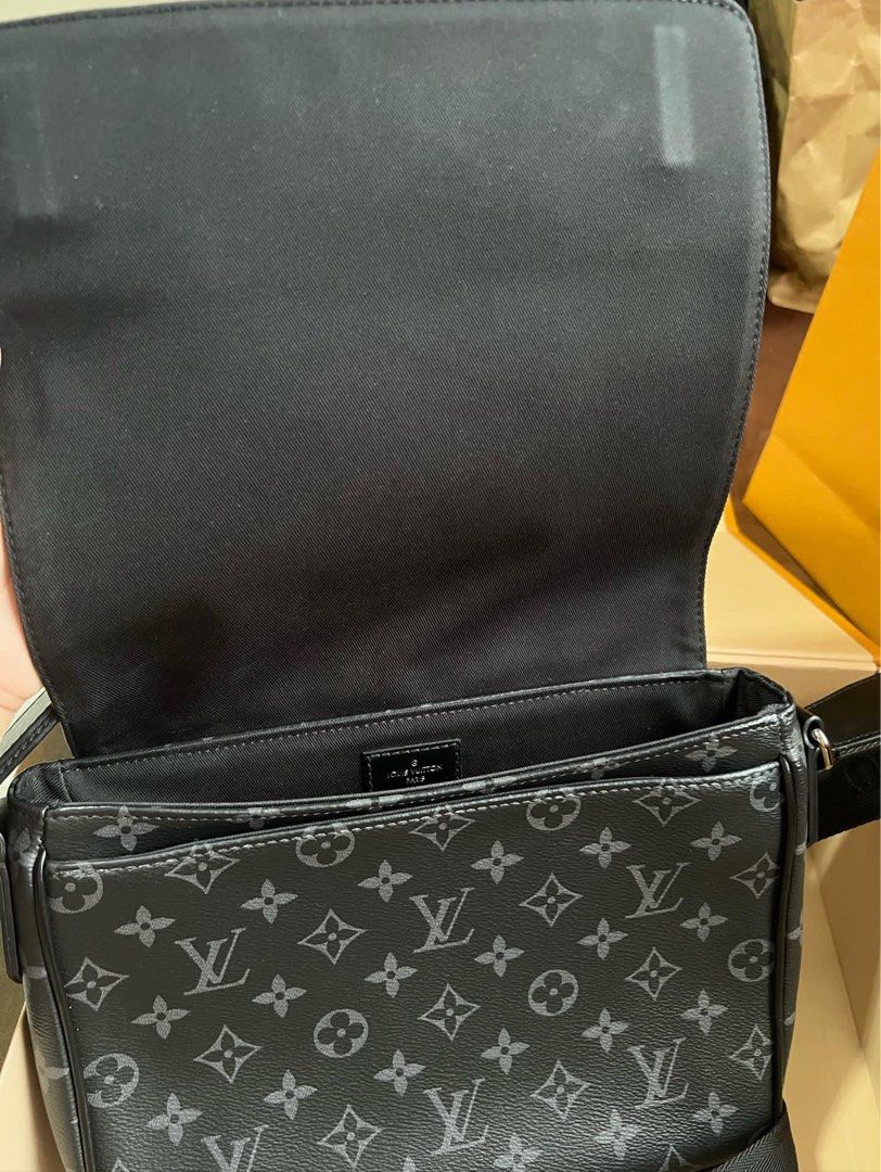 LV District Monogram Eclipse Complete Inclusion with Receipt, Luxury ...