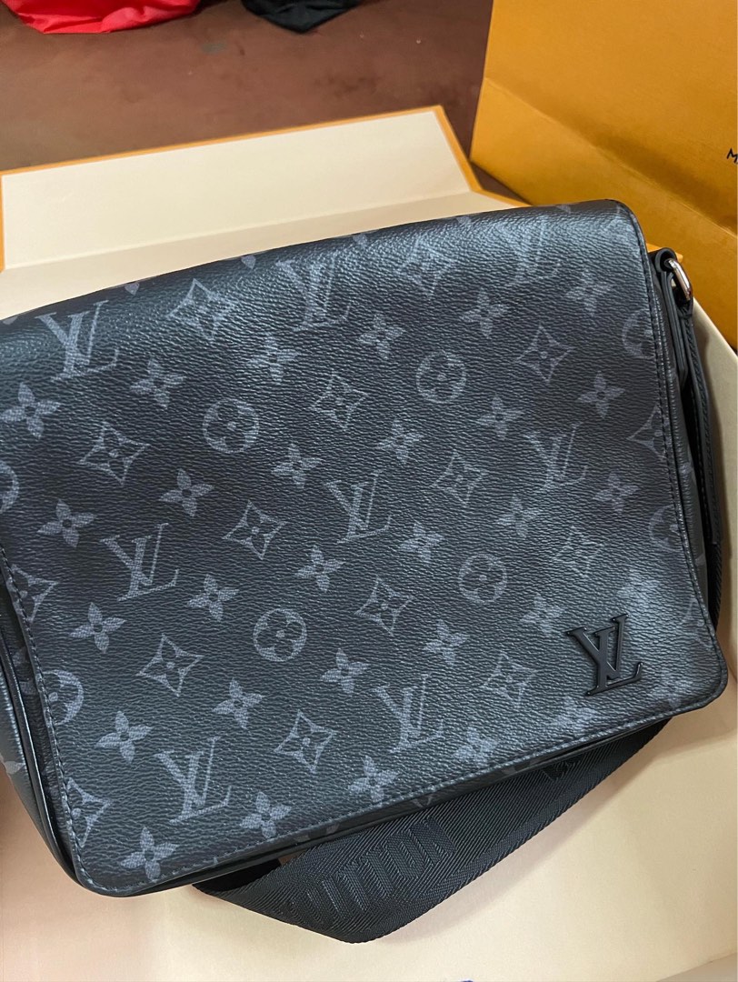 LV District Monogram Eclipse Complete Inclusion with Receipt, Luxury ...