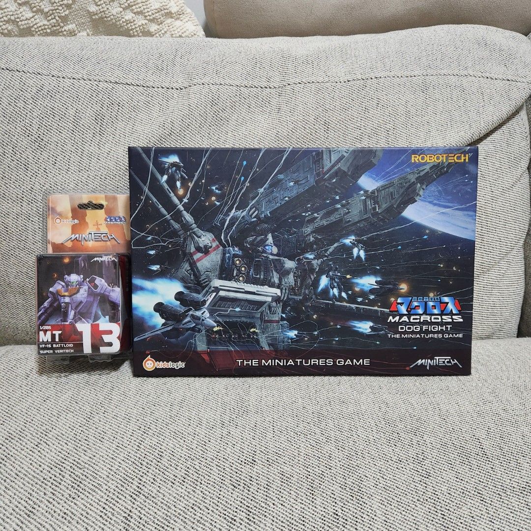 MACROSS Robotech Dog Fight Miniatures Board Game, Hobbies & Toys, Toys ...