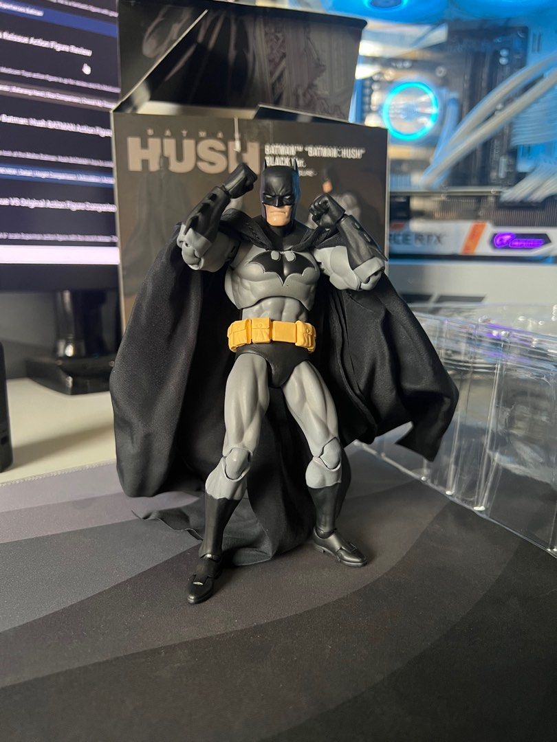 Mafex Hush Batman Black V2, Hobbies & Toys, Toys & Games on Carousell