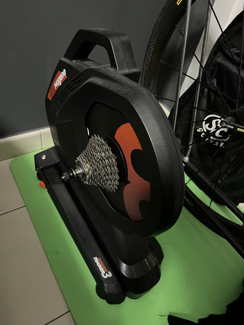 Magene Smart Indoor Trainer T300, Sports Equipment, Exercise & Fitness ...