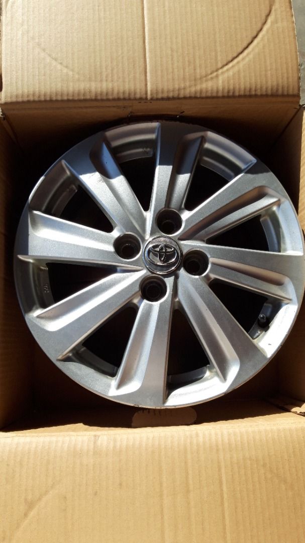 Mags for Toyota Vios 2017 - 15", Car Parts & Accessories, Mags and ...