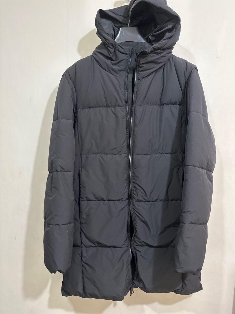 Mango Thermoregulating Long Anorak (winter coat), Men's Fashion, Coats ...