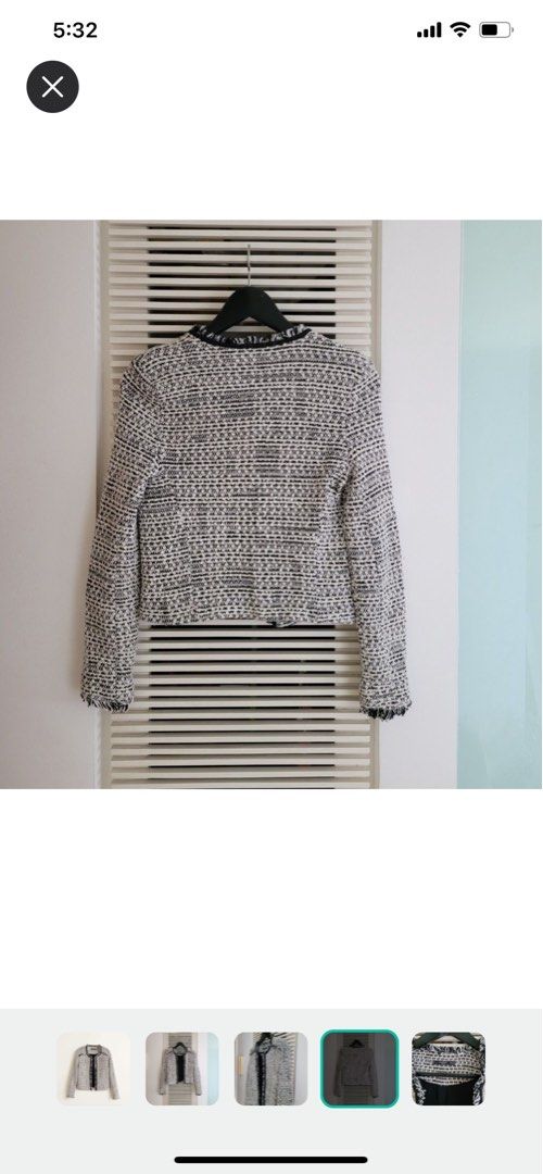 Mango tweed boucle jacket, Women's Fashion, Coats, Jackets and ...