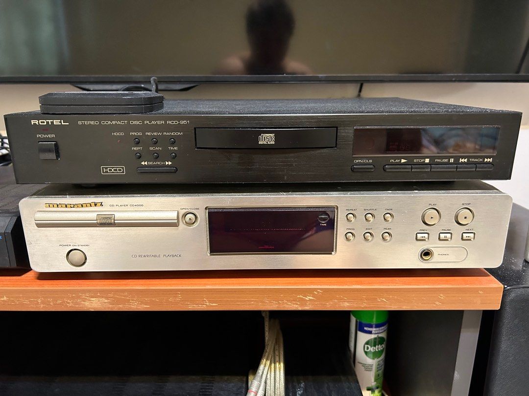 Marantz CD 4000 & Rotel RCD 951, Audio, Other Audio Equipment on Carousell