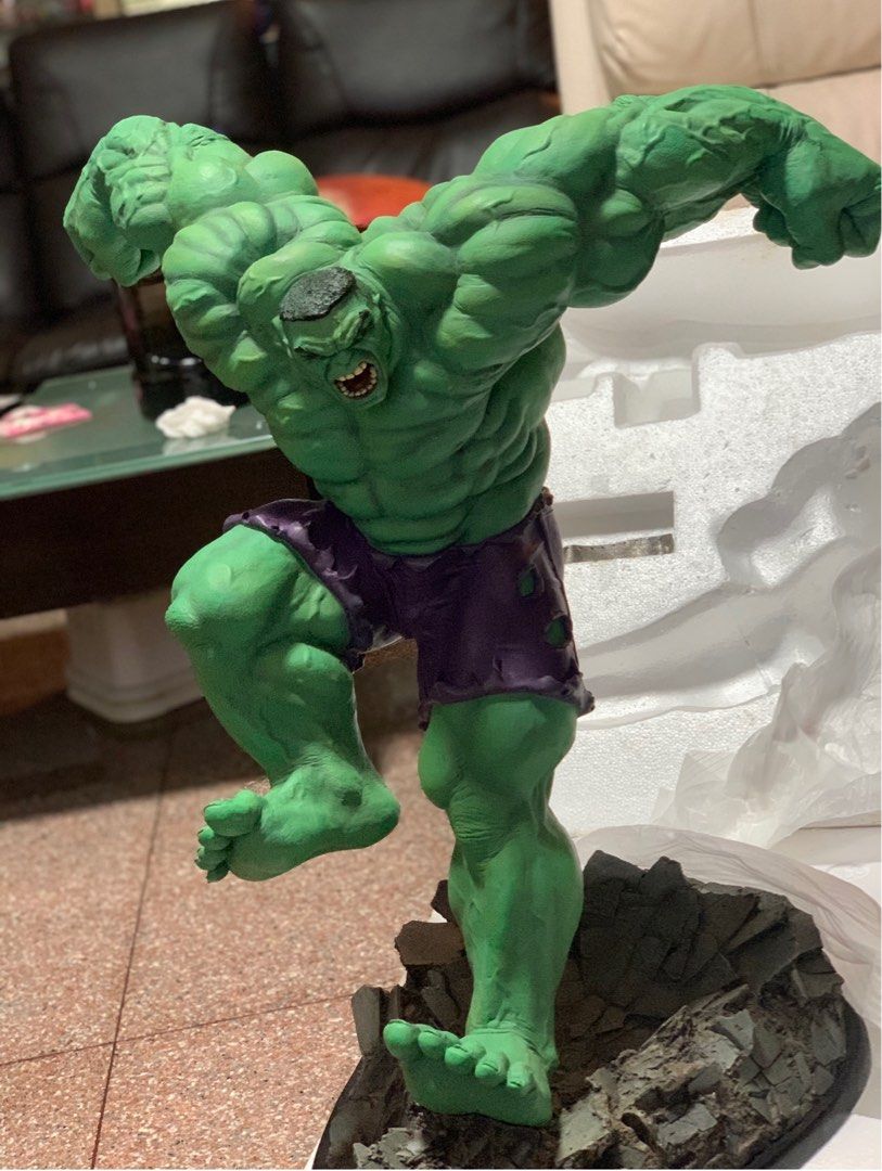 Marvel Hulk Comiquette Statue Exclusive Sideshow Collectibles, Hobbies ...