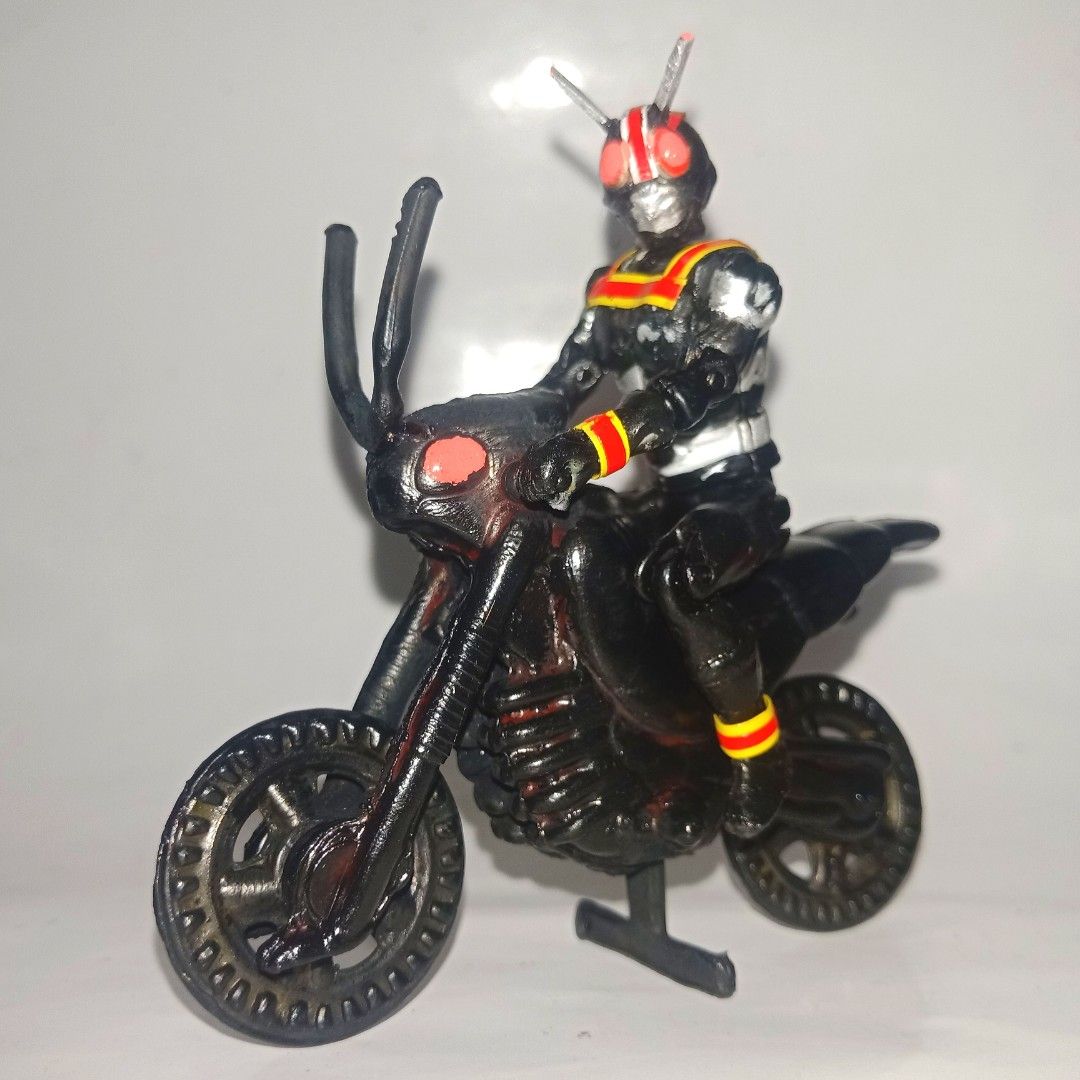 Mask rider black action figure taiwan battle hopper motorbike toy ...