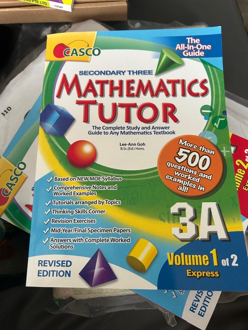 maths express assessment book 3A and 3B, Hobbies & Toys, Books ...