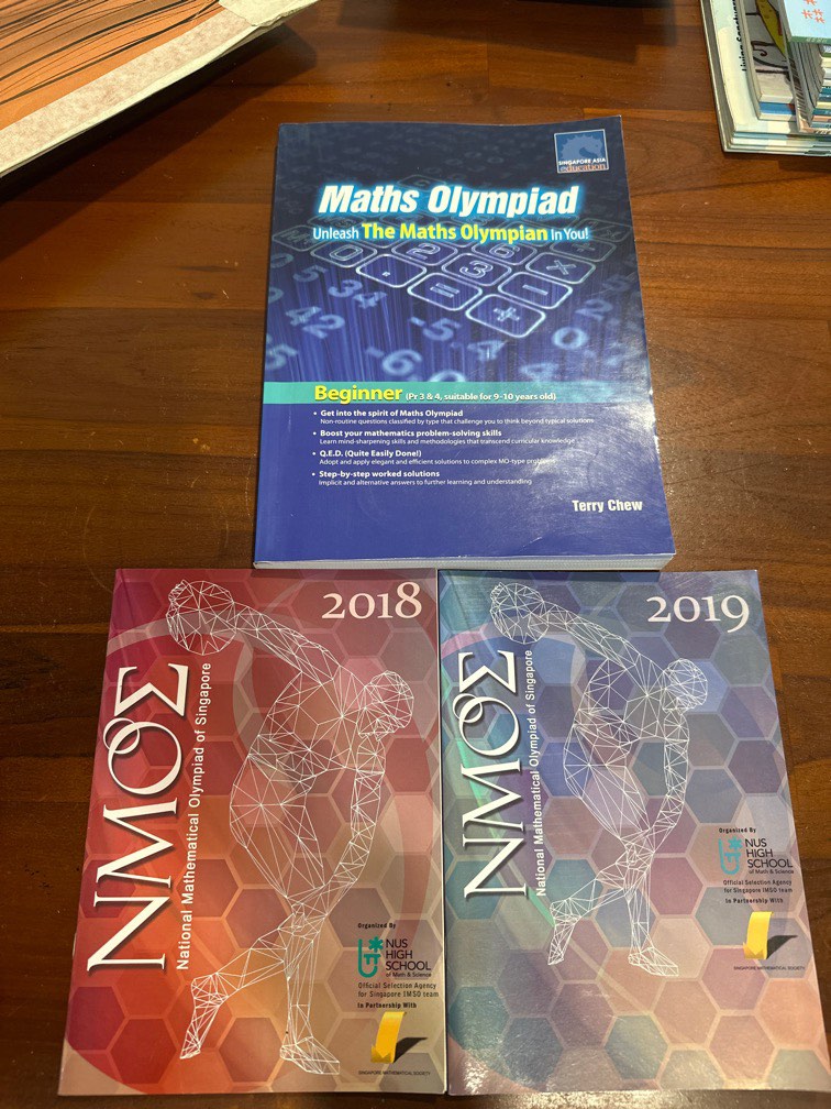 Maths Olympiad Book, Hobbies & Toys, Books & Magazines, Assessment ...