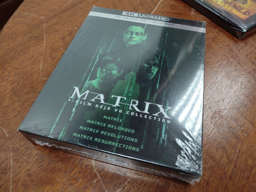 Matrix 4 Movie Dejavu Collection 4K, Hobbies & Toys, Music & Media, CDs ...