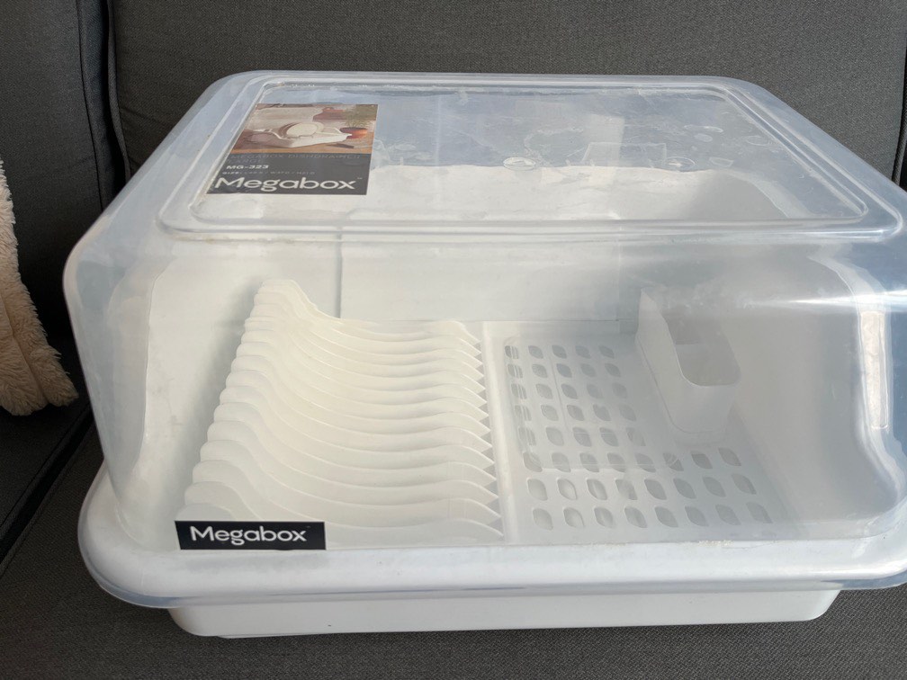 MEGABOX Dish Drainer (Large), Furniture & Home Living, Kitchenware ...