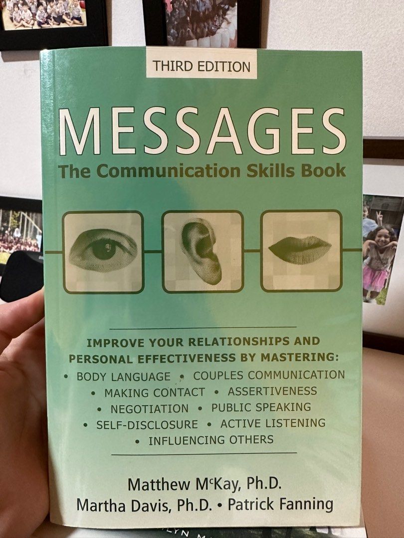 Messages - The Communication Skills Book (third edition), Hobbies ...