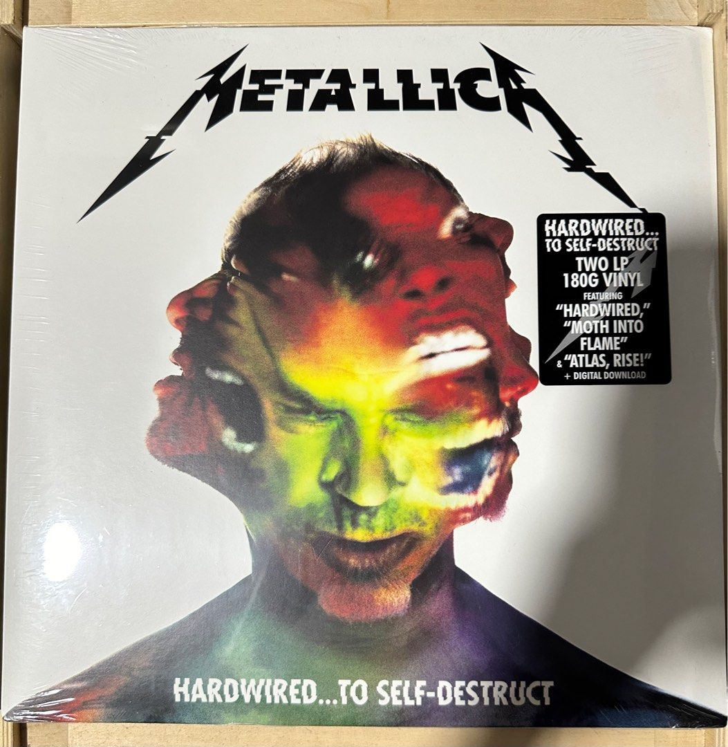 Metallica - Hardwired...To Self-Destruct (Vinyl), Hobbies & Toys, Music & Media, Vinyls on Carousell