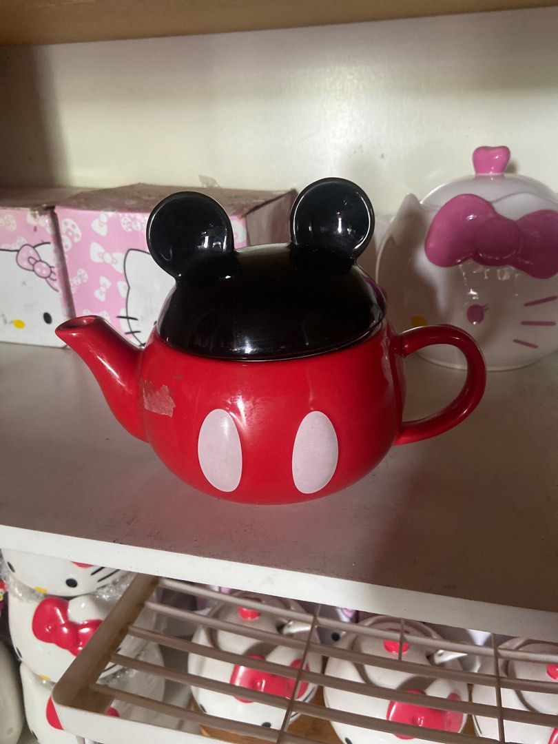 Mickey mouse teapot, Furniture & Home Living, Kitchenware & Tableware ...
