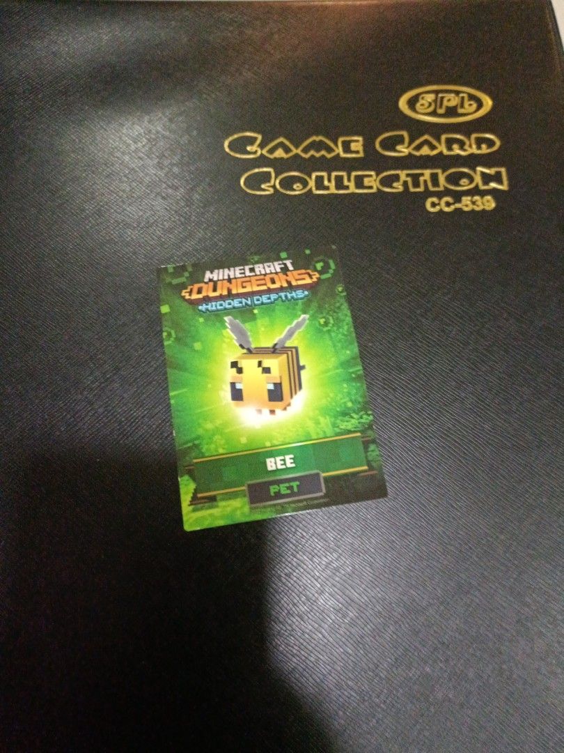 Minecraft Dungeons Arcade Cards, Hobbies & Toys, Toys & Games on Carousell