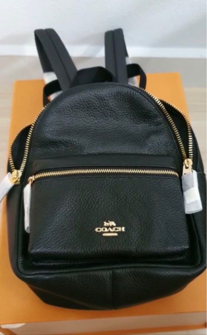 Mini Coach Leather backpack, Luxury, Bags & Wallets on Carousell