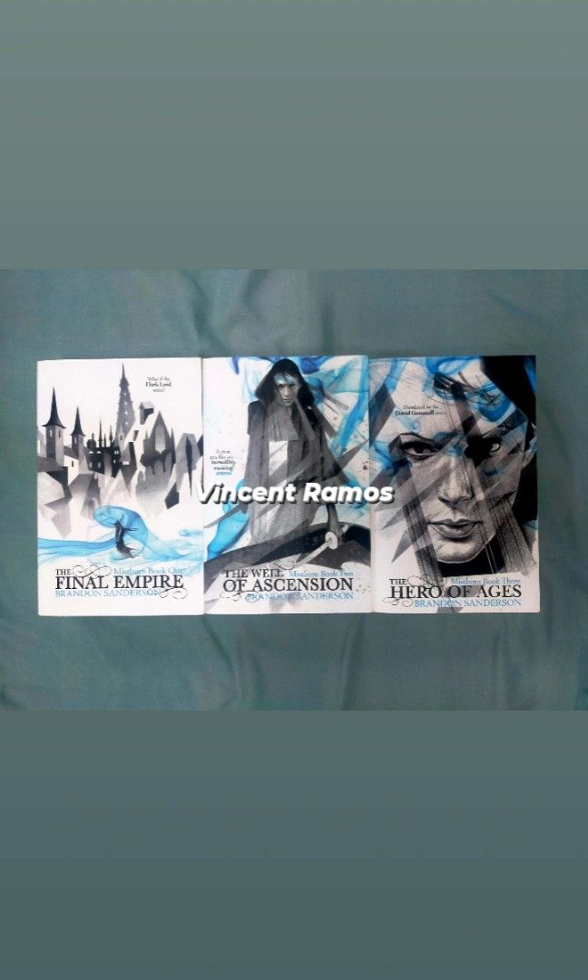 Mistborn Trilogy by Brandon Sanderson, Hobbies & Toys, Books ...