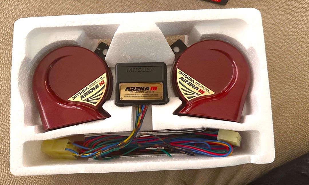 Mitsuba Arena III, Car Parts & Accessories, Lightings, Horns, and other ...