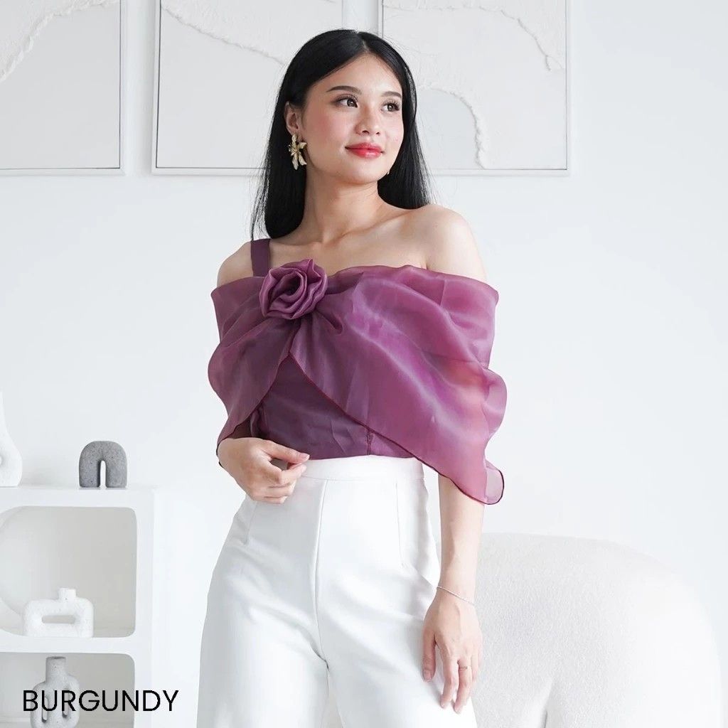 Modern Filipiniana Top (Alampay style), Women's Fashion, Tops, Blouses ...