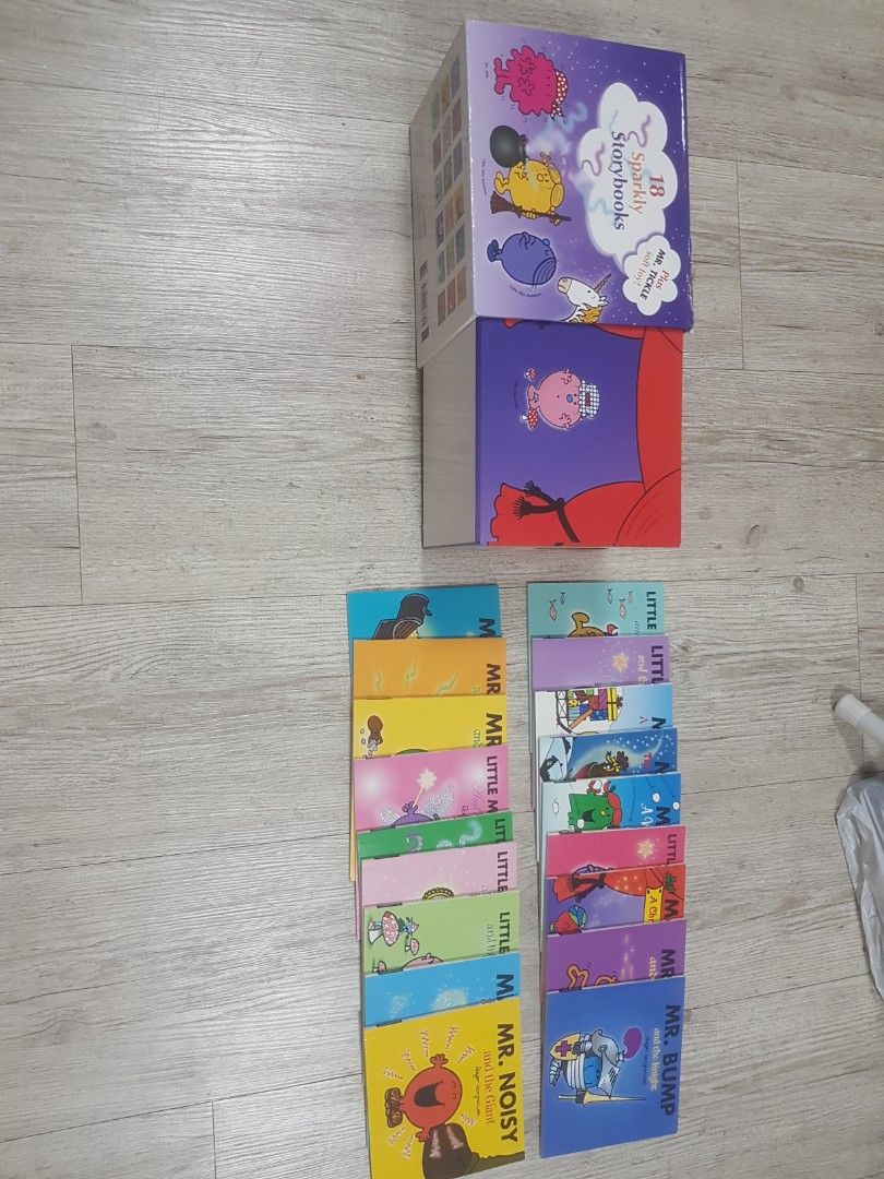 Mr Men and Little Miss The Glitter Box, Hobbies & Toys, Books ...