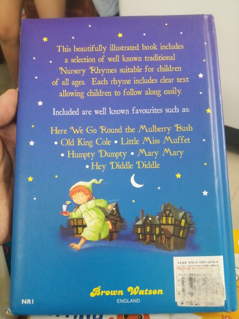 My Little Book of Nursery Rhymes, Hobbies & Toys, Books & Magazines ...