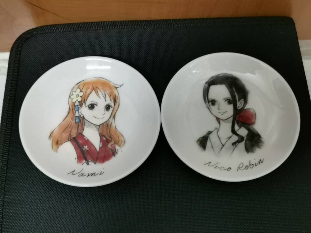 Nami & Robin One Piece Bandai Anniversary Ceramic Plate Anime, Hobbies ...