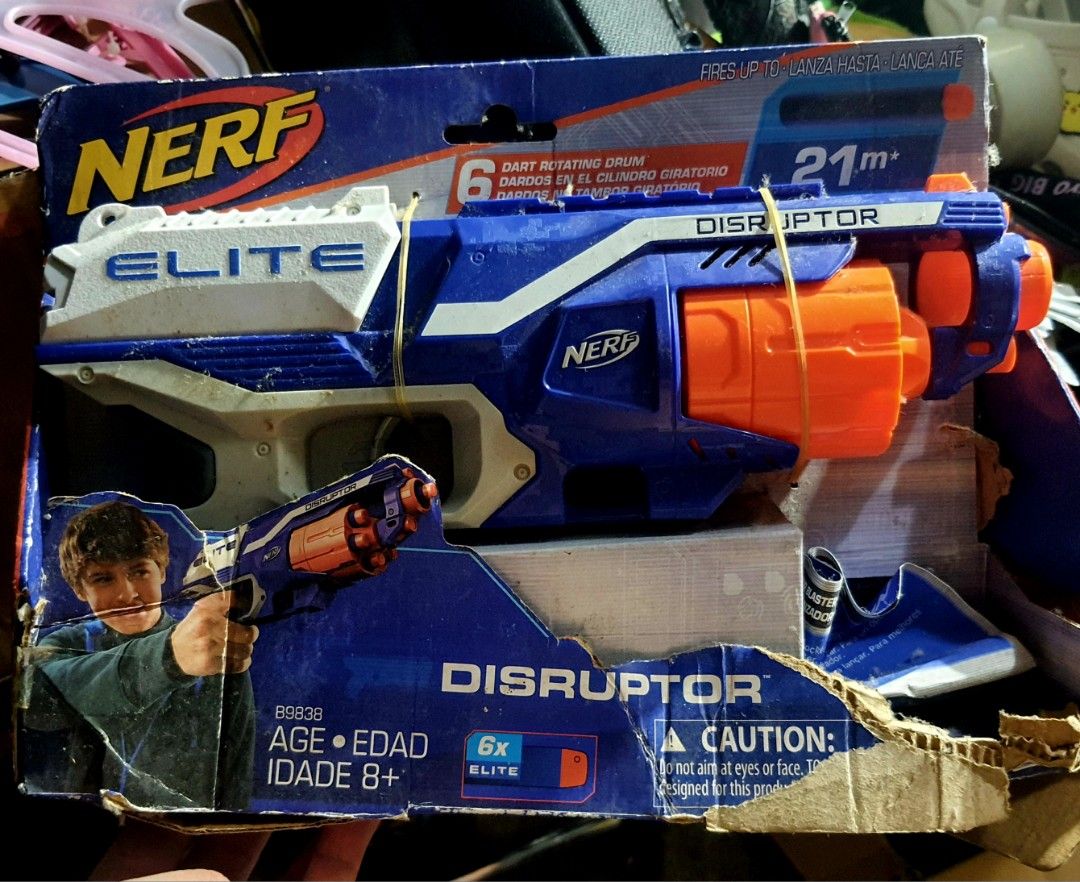 Nerf Gun Mega and Elite Disruptor, Hobbies & Toys, Toys & Games on ...