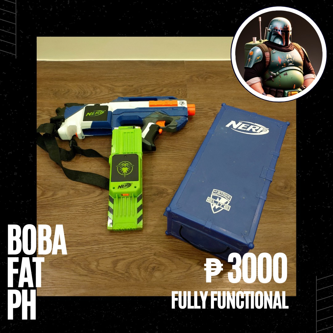 Nerf Rayven and Ammo Box, Hobbies & Toys, Toys & Games on Carousell