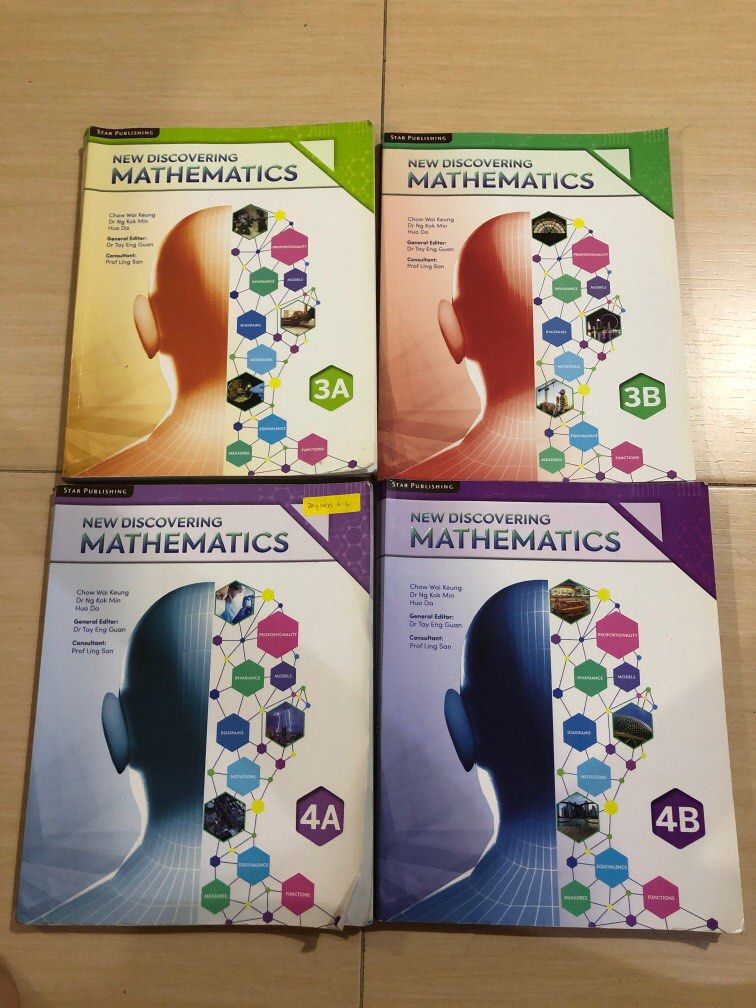 New Discovering Mathematics (3A, 3B, 4A, 4B), Hobbies & Toys, Books ...