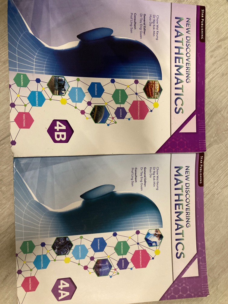 New discovering mathematics 4A & 4B, Hobbies & Toys, Books & Magazines ...